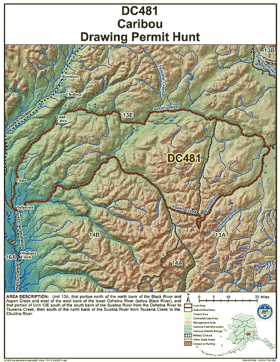 Map of dc481, Alaska Department of Fish and Game